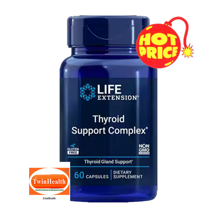 Life Extension Triple Action Thyroid / 60 Capsules | Lazada.co.th