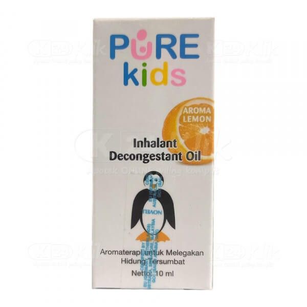 pure kids inhalant lemon 10 ml | Lazada Indonesia