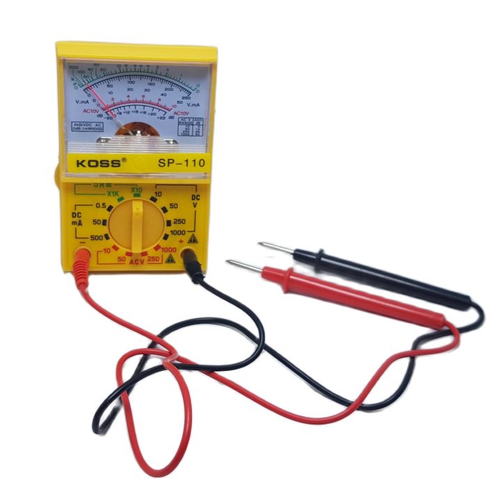 Multitester Analog Mini Sp 110 Lazada Indonesia