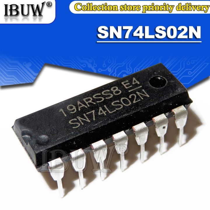 100PCS SN74LS02N DIP14 SN74LS02 74LS02N 74LS02 DIP Integrated IC | Lazada