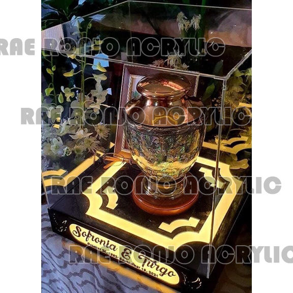 ACRYLIC URN DUST COVER WITH LIGHT | Lazada PH