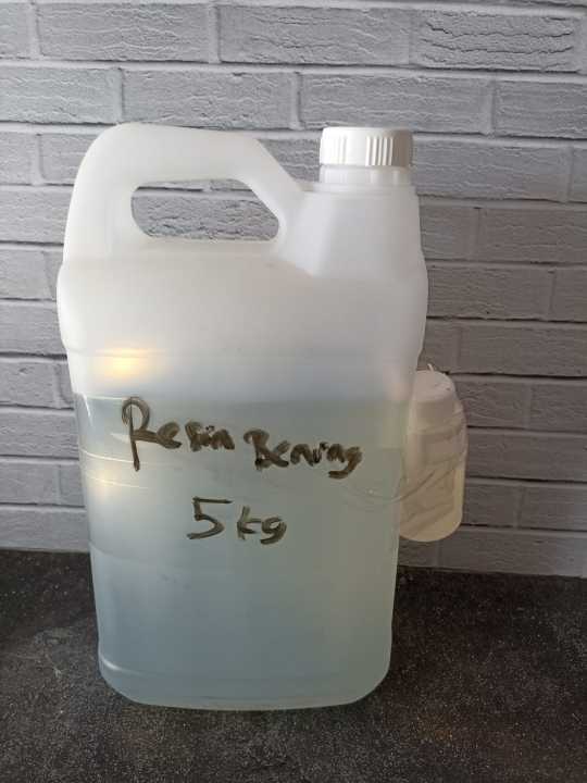 Resin Fiber Bening 5kg plus katalis 100cc | Lazada Indonesia