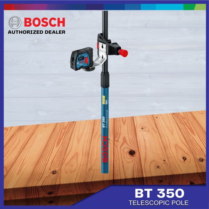 Bosch Laser Level Telescopic Pole BT 350 upto 350cm Thread: 1/4 ...