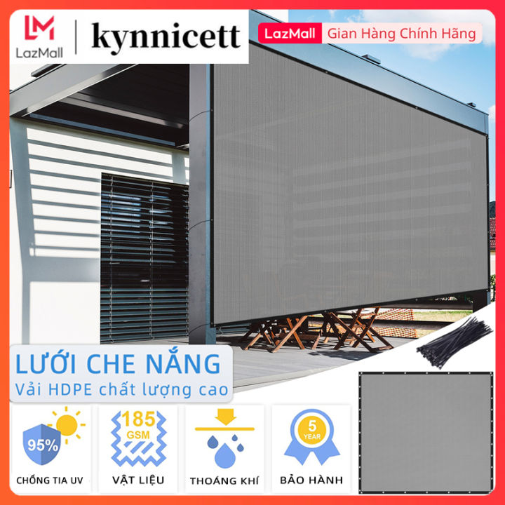 Lưới Che Nắng Lưới Che Mái Hiên Màu Nâu Lưới Che Chống Tia UV 95% Chất Liệu HDPE 185GSM Cho Sân ...