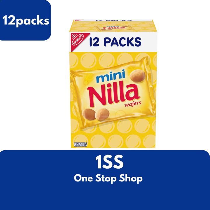 Nabisco Nilla Mini Wafers, 12-Packs | Lazada PH