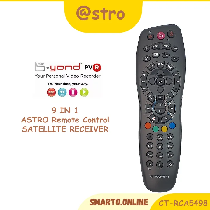 CENTO @STRO Remote Control 9 IN 1 @STRO STC Decorder Remote HYPP TV ...