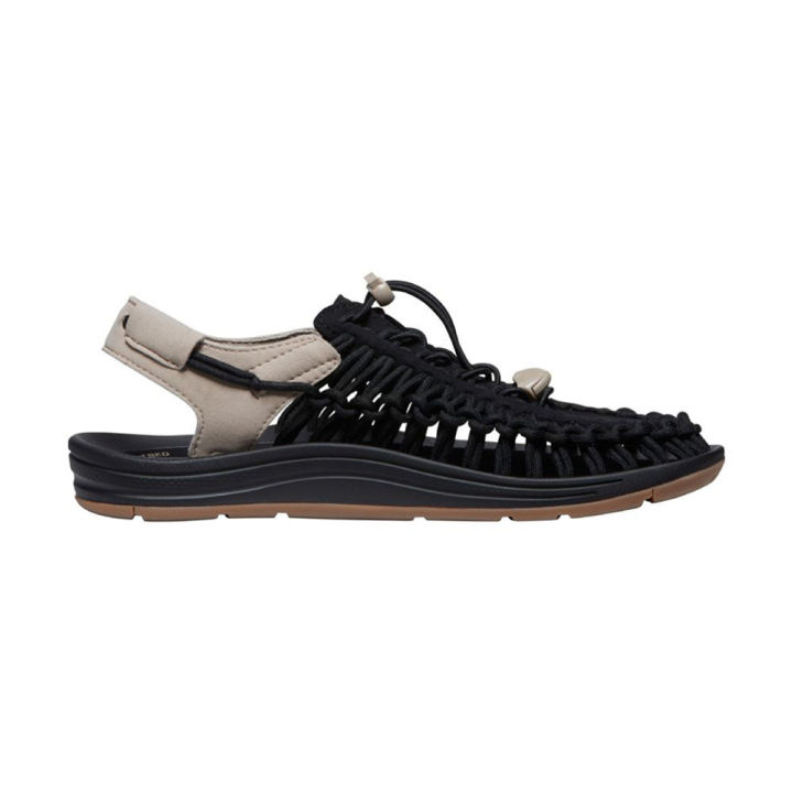 Keen รองเท้าผู้ชาย รุ่น Men's UNEEK (BLACK/PLAZA TAUPE) | Lazada.co.th