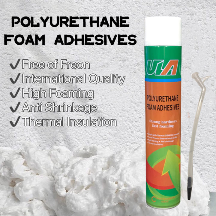 750ml ULA Polyurethane Expanding Foam Spray Fills Cracks | Lazada PH