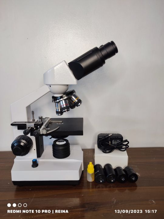 ELECTRIC BINOCULAR MICROSCOPE | Lazada PH