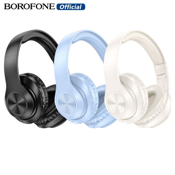 BOROFONE BO24 Wireless Bluetooth Headphone Foldable HiFi Music Sport Headset With Mic Bluetooth ...