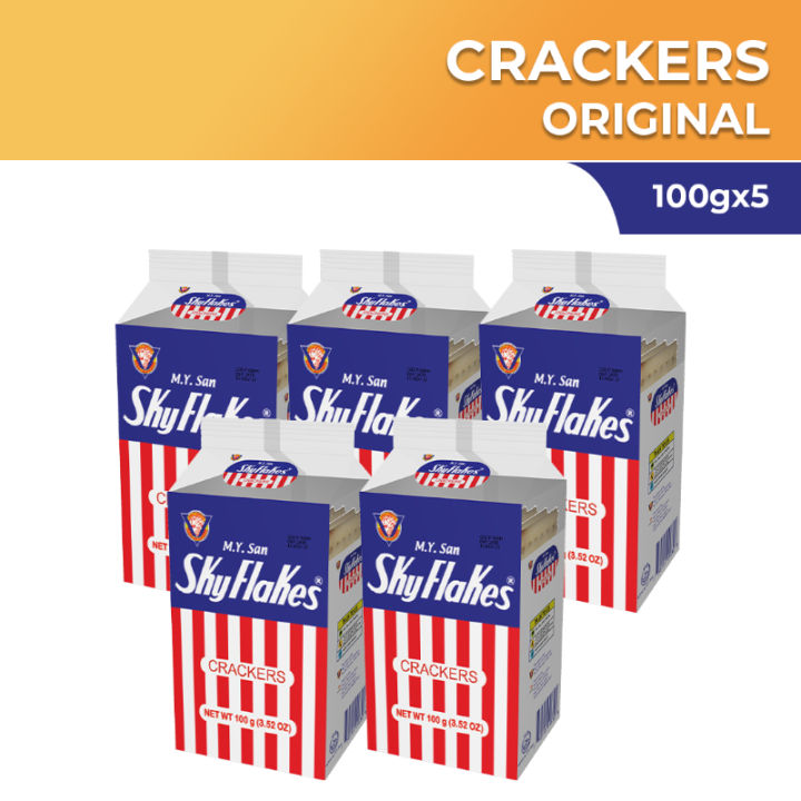 Skyflakes Crackers Handy Pack 100g - Pack of 5 | Lazada PH