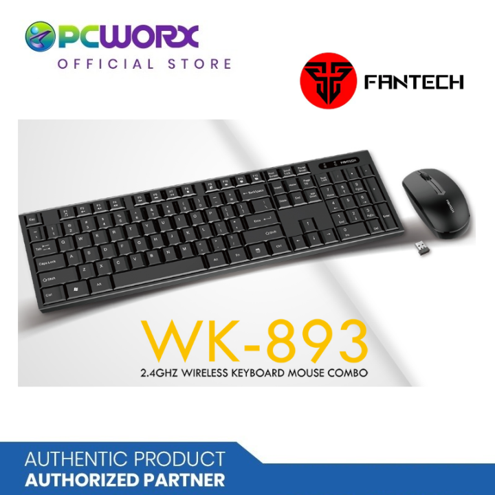Fantech WK893 Wireless Keyboard & Mouse | Fantech Wireless Keyboard ...