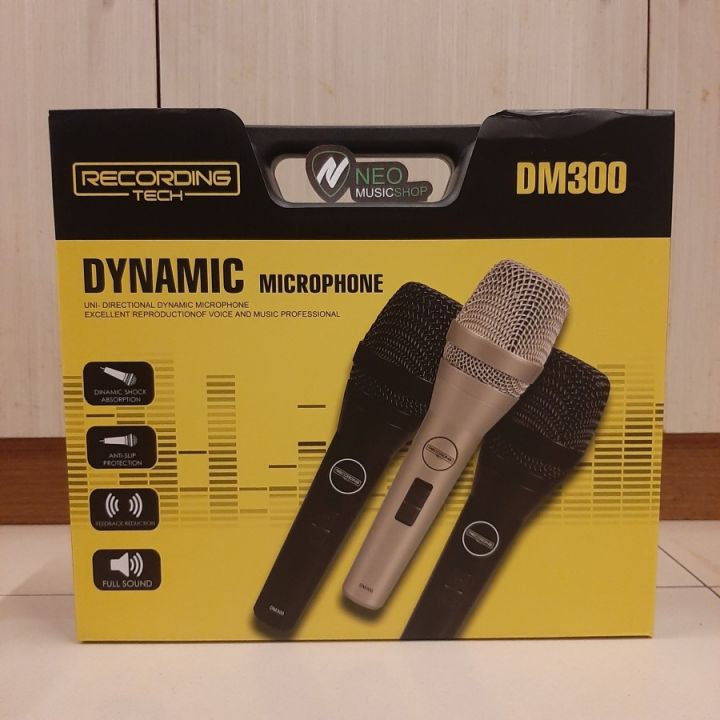Recording Tech DM300 Dynamic Microphone | Lazada Indonesia