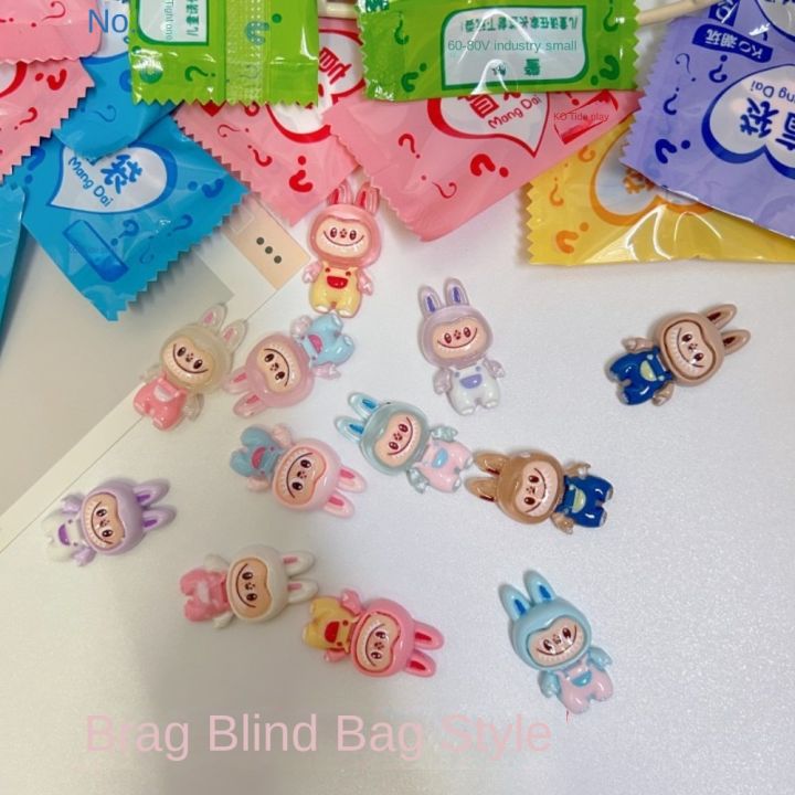 COPOTIYA 20Pcs Light in The Dark Mini Luminous Labubu Model Resin ...