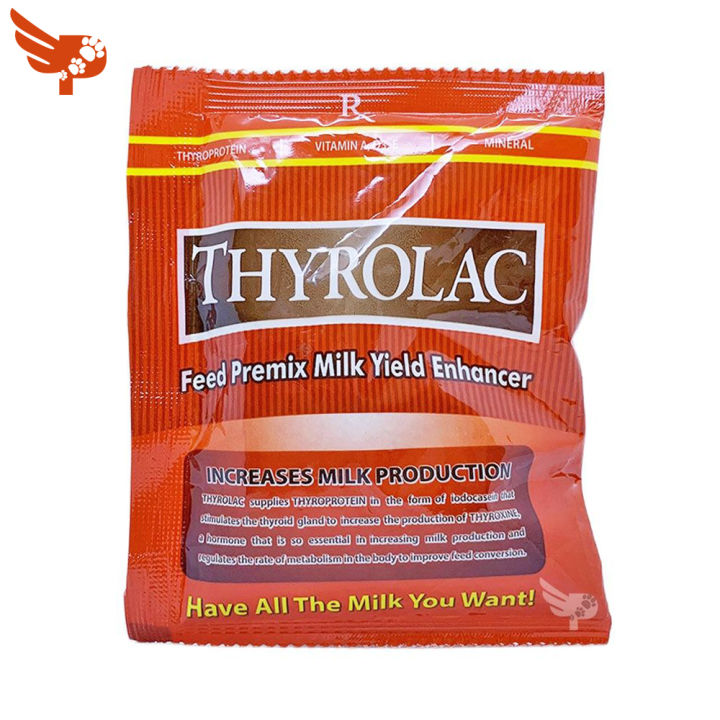 THYROLAC 50g – FEED PREMIX MILK YIELD ENHANCER – For Sows, Does, Cattle ...