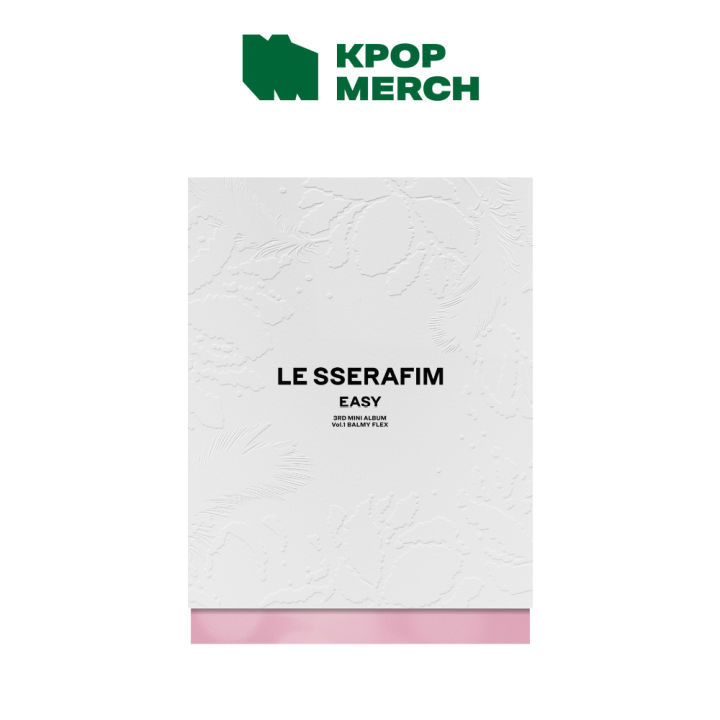LE SSERAFIM - 3rd Mini Album [ EASY ] Photobook Ver. | Lazada