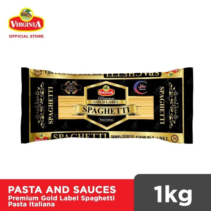 Virginia Premium Gold Label Spaghetti 1kg | Lazada PH