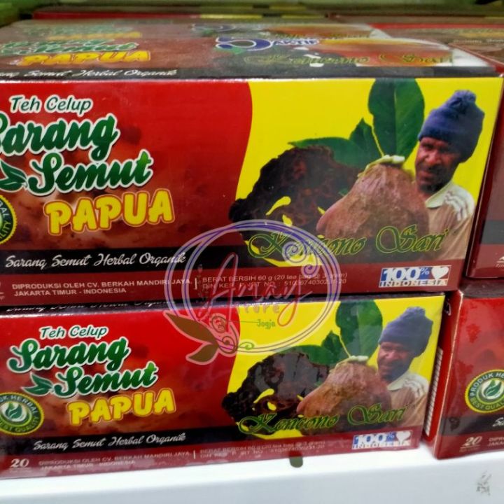 Teh Celup Sarang Semut Kencono Sari Asli Papua / Teh Sarang Semut Papua ...