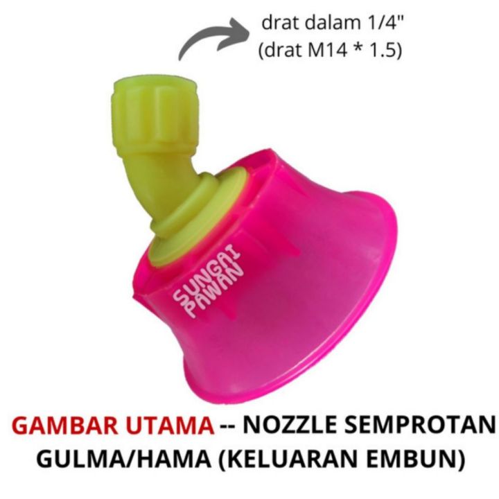 Nozzle semprot hama nosel sprayer gulma nozel semprotan hidroponik ...