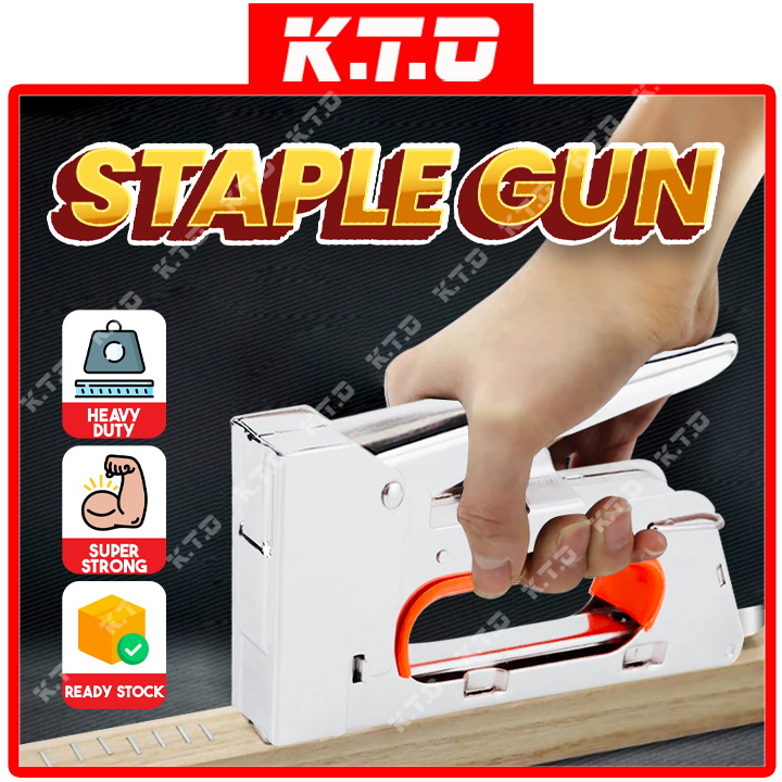 Heavy Duty Tacker Staple Gun Stapler Gun Stapling Nail For Fastening ...
