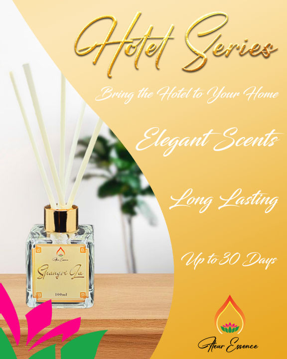 Reed Diffusers (Hotel Series) by Fleur Essence 100ml | Lazada PH