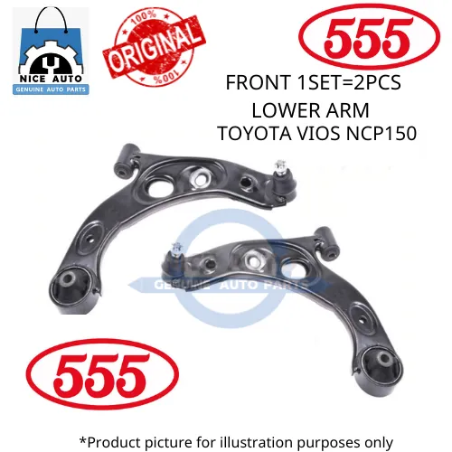 TOYOTA VIOS NCP150 FRONT (LH+RH) LOWER ARM -BRAND 555 | Lazada