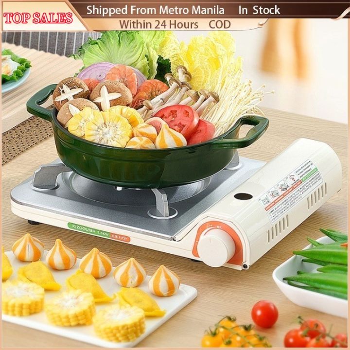 [TOP SALES] 2N1 ultrathin 3500W New Portable Butane Gas Stove Mini ...