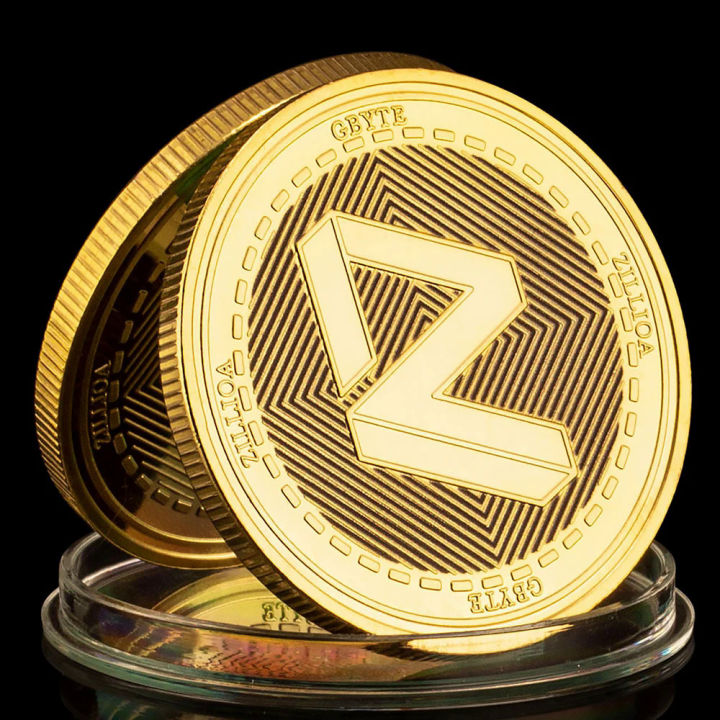 Byteball Cryptocurrency Coin Verge Physical Crypto Coins Gold Plated ...