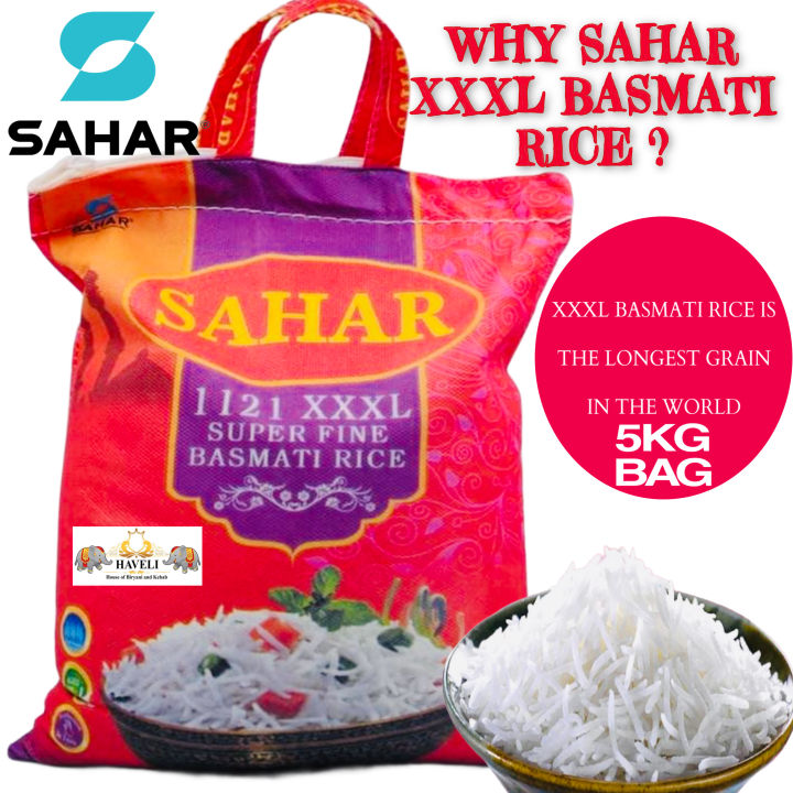 Sahar 5Kg XXXL Basmati Rice | Lazada PH