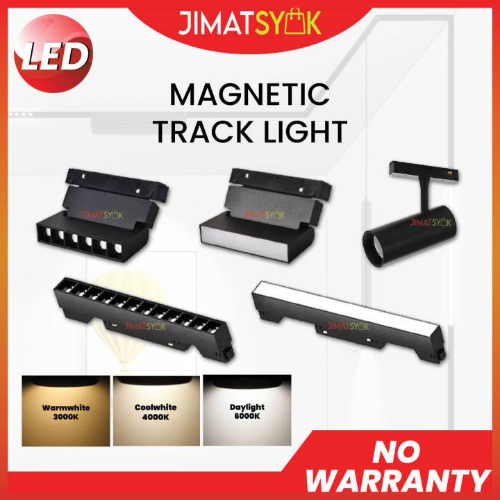 Magnetic Track Light LED Linear Light Adjustable Ceiling Lighting Spot ...