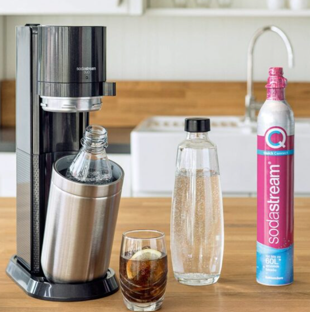 Authentic SodaStream C02 Cylinder 60L Quick Connect ONLY (Only works ...