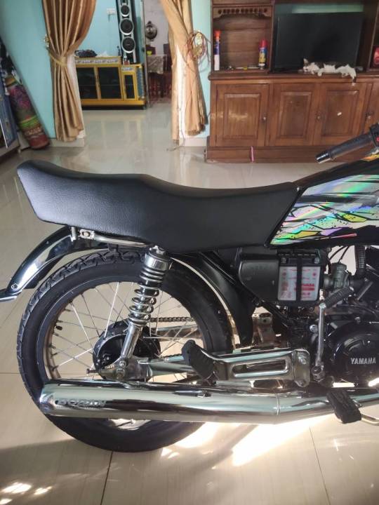 JOK RX KING MODEL SIKU STANDAR HITAM POLOS | Lazada Indonesia