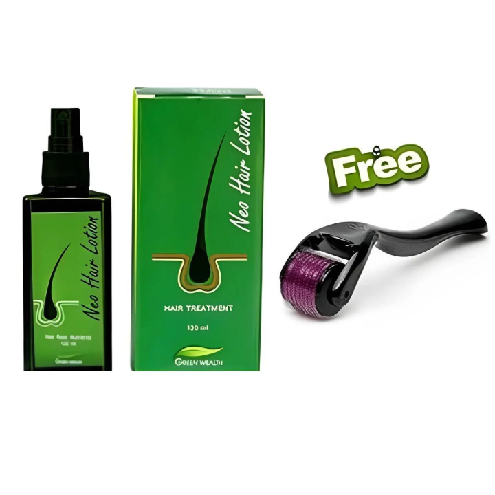 NEO HAIR LOTION WITH DERMA ROLLER SYSTEM 1S 120ML | Lazada