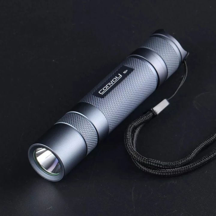 Convoy S2+ SST20 Flashlights 7135*8 12-Group Modes 6500K 18650 Camping ...