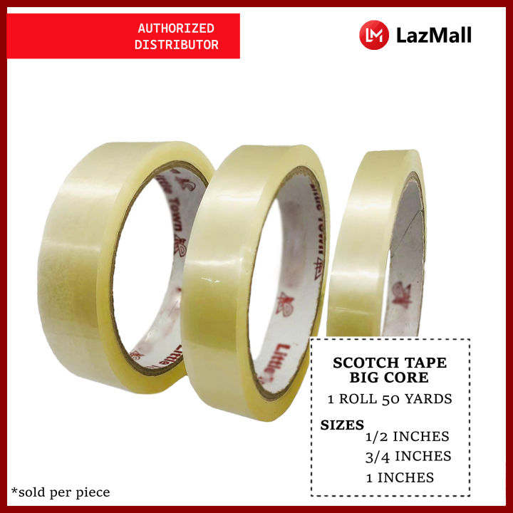 1 Roll Scotch Tape Big Core 50 Yards | Lazada PH