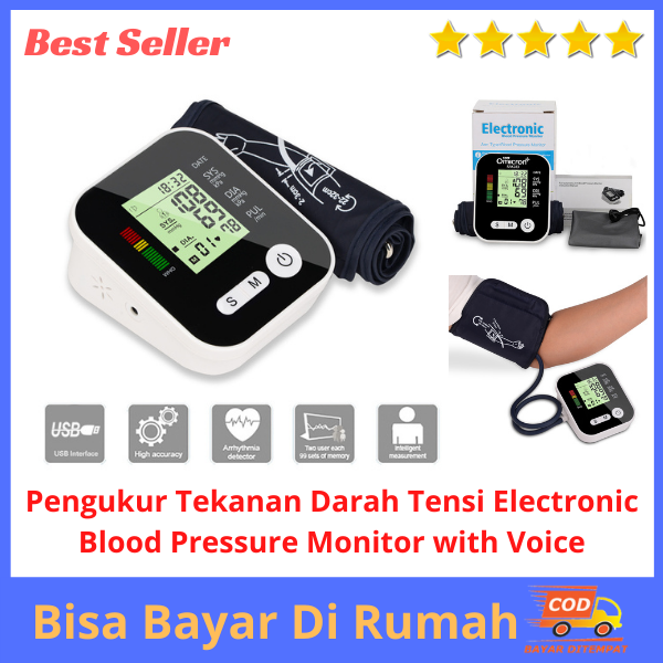 TaffOmicron Pengukur Tekanan Darah Tensi Electronic Blood Pressure ... TaffOmicron Pengukur Tekanan Darah Tensi Electronic Blood Pressure ...