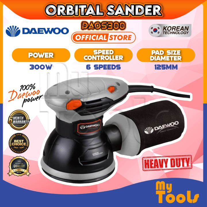 Mytools DAEWOO ORBITAL SANDER DAOS300 | Lazada