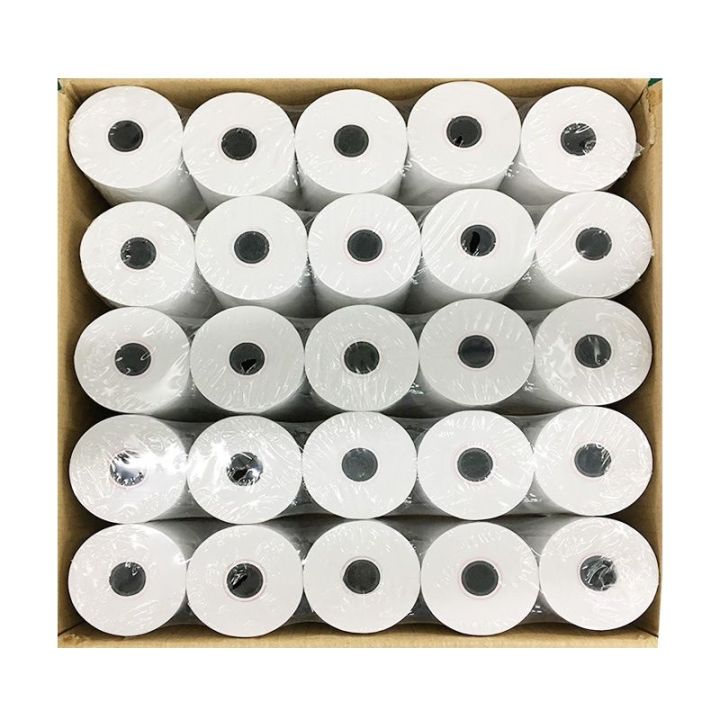 50 rolls Thermal Paper 80mm x 70mm use for 80mm POS Thermal Printer ...