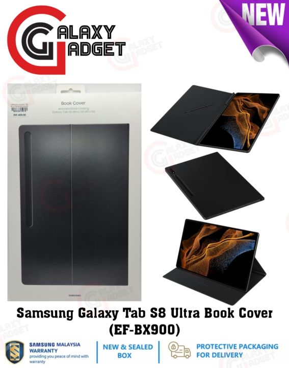 Original Samsung Galaxy Tab S8 Ultra Book Cover (EF-BX900) | Lazada