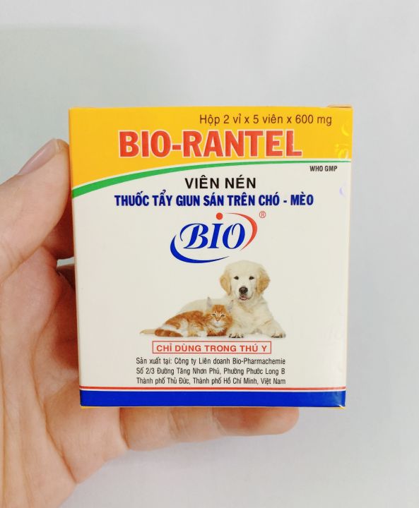 1 VIÊN SỔ GIUN SÁN CHO CHÓ MÈO BIO TẨY GIUN CHÓ MÈO | Lazada.vn