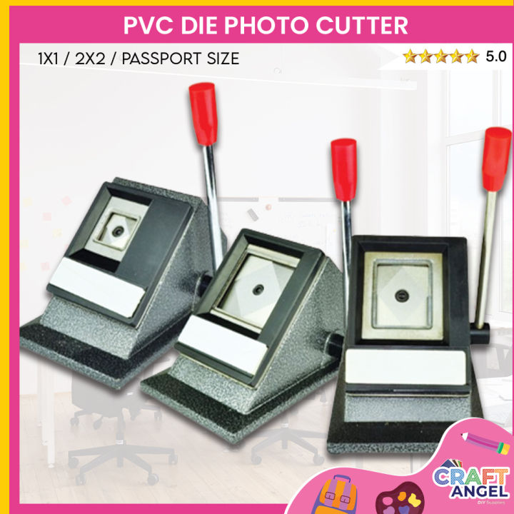 Officom Die Photo Cutter 1x1 / 2x2 / Passport Size Desktop Cutter for ...