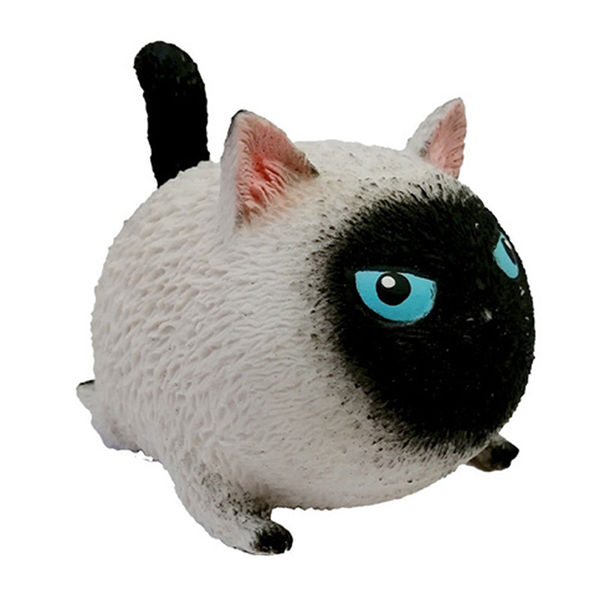 HMC Angry Cat Squeeze Toy Stress Relief Squishy Toy Decompression Big ...