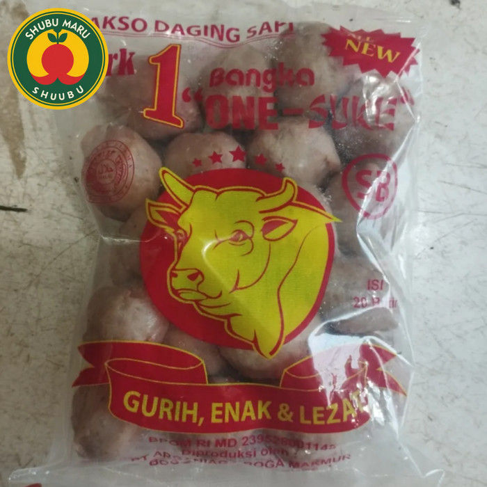 Bakso Baso Sapi Meatball Bangka One Suke 20 Pcs | Lazada Indonesia