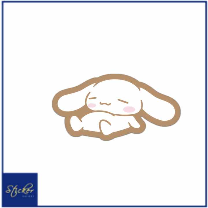 Cinamon Roll Big Size Anime Peeking Peeker Waterproof Vinyl Sticker ...