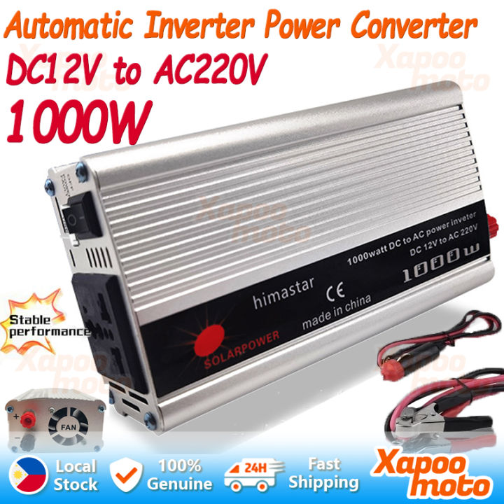 Power Inverter DC 12V to AC 220V Fully automatic solar current ...