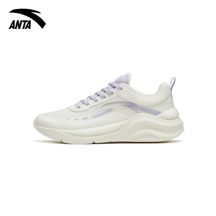 ANTA Women A-EBUFFER Cross-Training Shoes-Ivory White/Lilac | Lazada