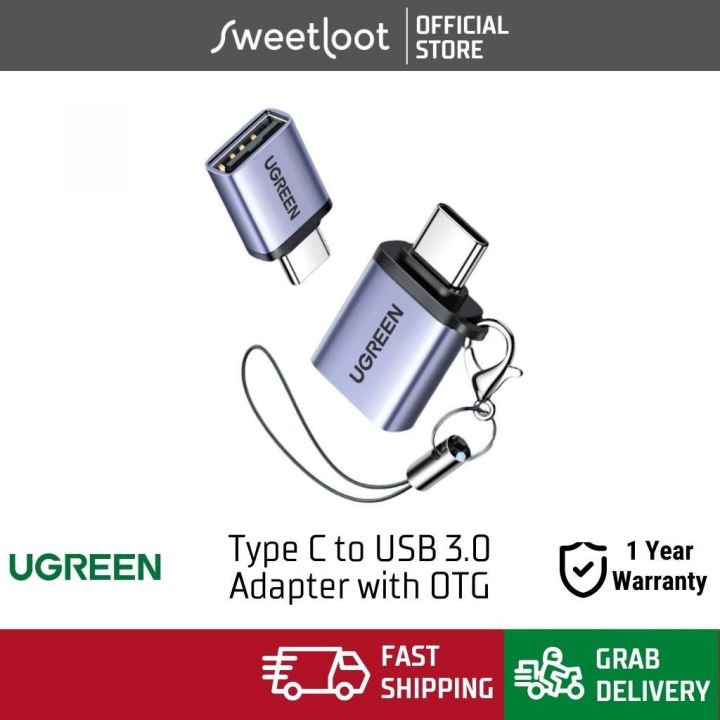 UGREEN OTG Adapter USB Type C to USB 3.0 Converter | Lazada