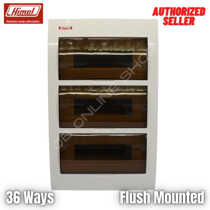 Himel Distribution Box 36 Ways Plastic Flush Mounted Enclosure | Lazada PH