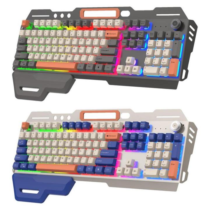 Mechanical Feel Game Keyboard Backlight Keyboard for Desktop Mechanical ...