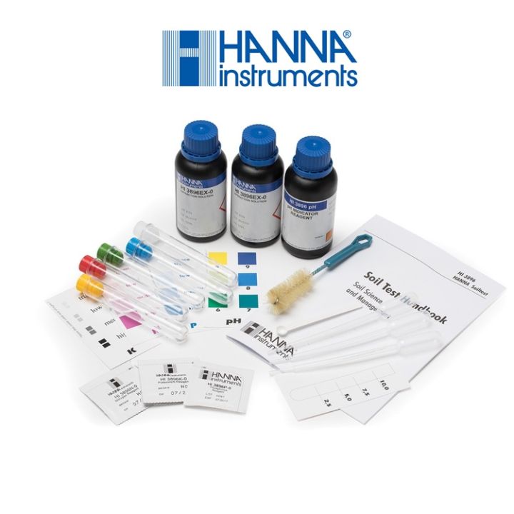 Hanna NPK Soil Chemical Fertilizer Test Kit (25 tests each) HI3896 ...